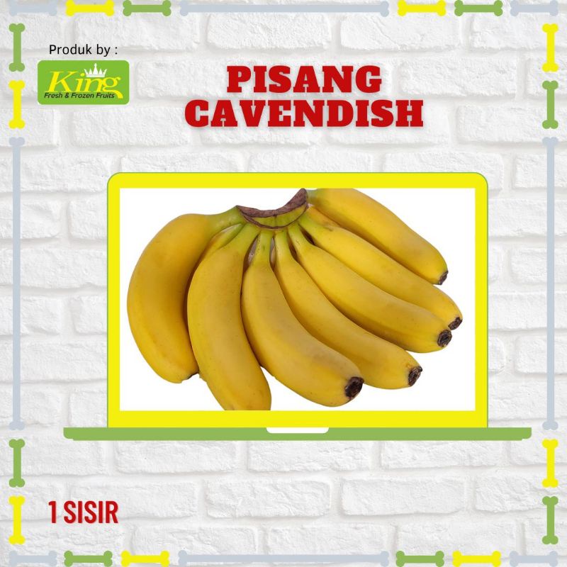 Jual Pisang Cavendish, pisang Cavendish fresh | Shopee Indonesia
