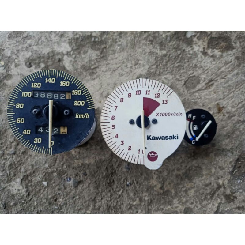 Jual Mesin speedometer kilometer spidometer Ninja rr old lama original ...