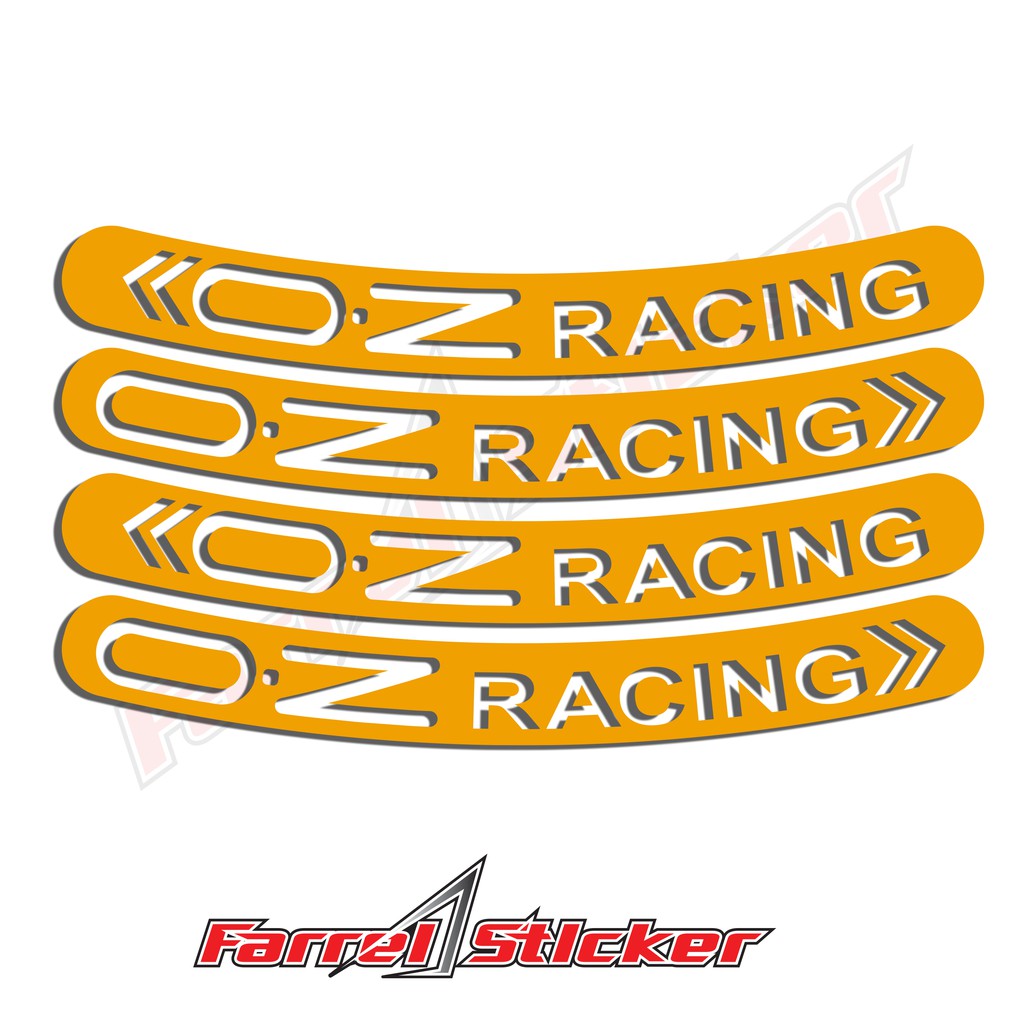 Jual stiker velg sticker OZ racing | Shopee Indonesia