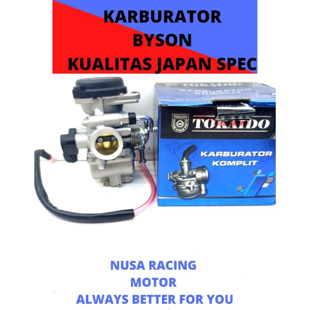 Jual CARBURATOR KARBURATOR KARBU BYSON BISON TOKAIDO JAPAN SPEC Optimal ...