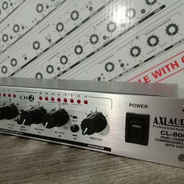 Jual Compressor - Limiter with gate - 2 Channel AXL AUDION | Shopee ...