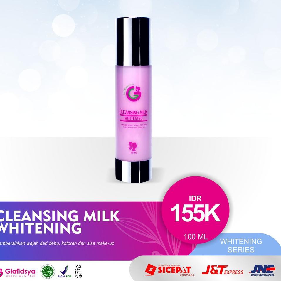 Jual Cleansing Milk Whitening | Produk Membersihkan Kotoran Debu Atau Sisa Make UP | Glafidsya ...