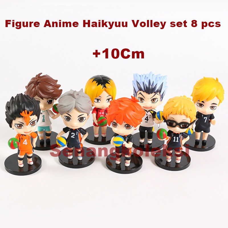 Jual Figure Anime Haikyuu Volley set 8 pcs Hinata Oikawa | Shopee Indonesia