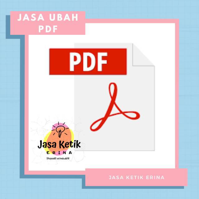 Jual Jasa Konvert, Ubah, Menggabungkan, Kunci, Unlocked File PDF ...