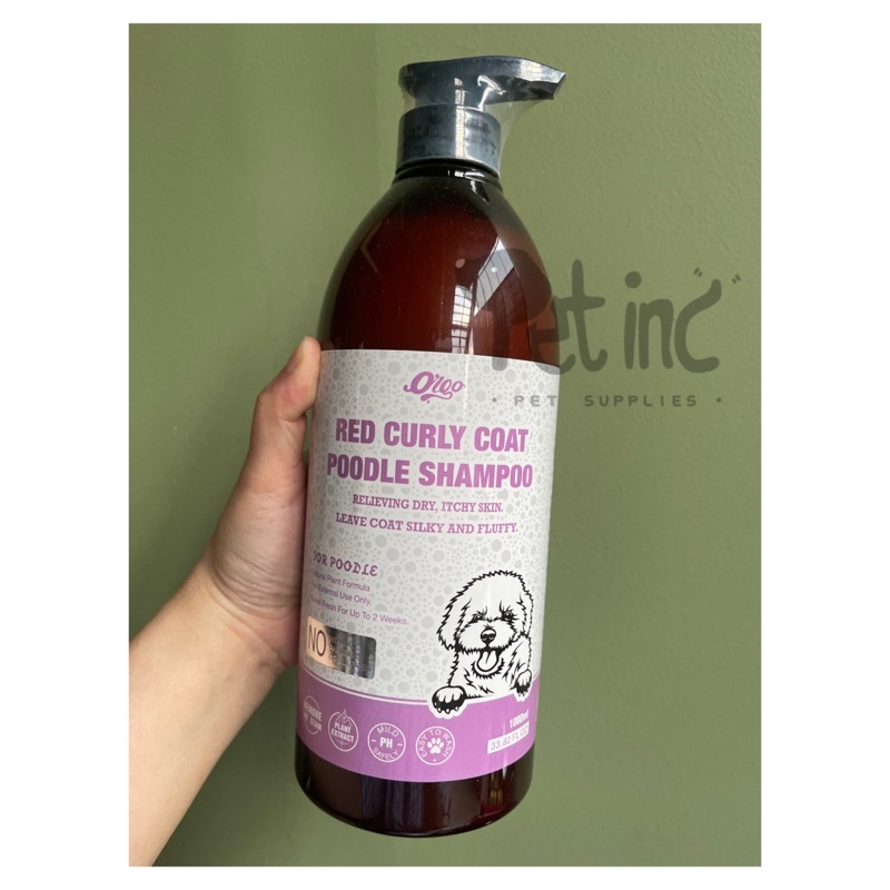 Jual Orgo red curly coat poodle shampoo 1000ml | Shopee Indonesia