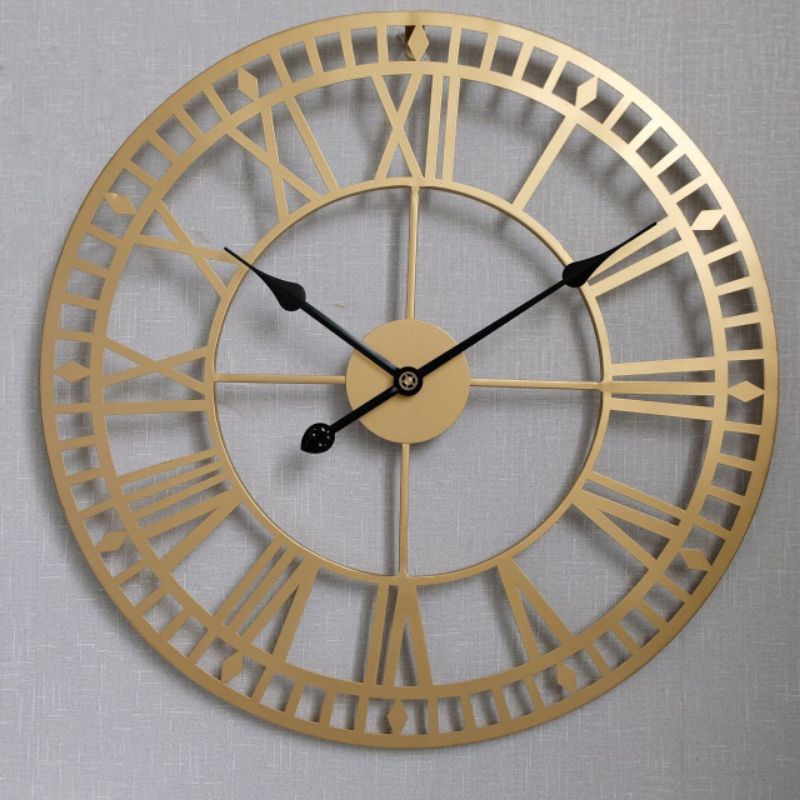 Jual Jam Dinding Vintage /Jam Nordic /Jam Besi | Shopee Indonesia