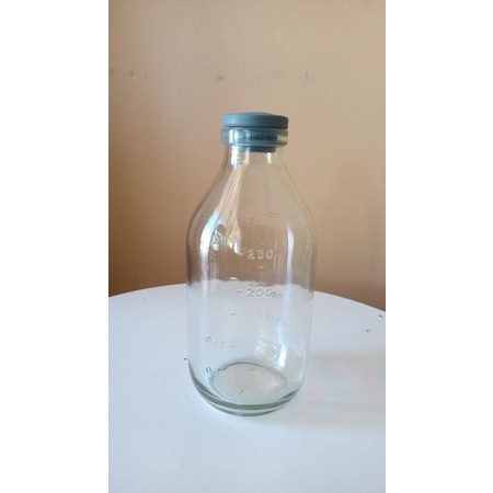 Jual FG - Botol Kaca 250ml - Botol Infus - Botol Jamu - Botol Ikan ...
