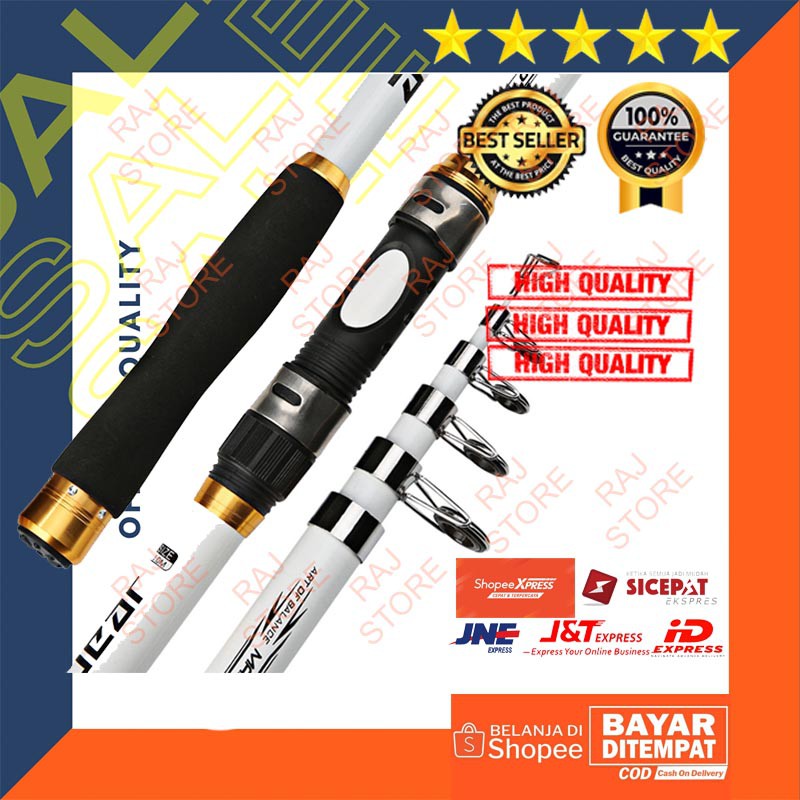 Jual (BEST QUALITY) Joran stick pancing SLIDE 2.4 Meter | Shopee Indonesia