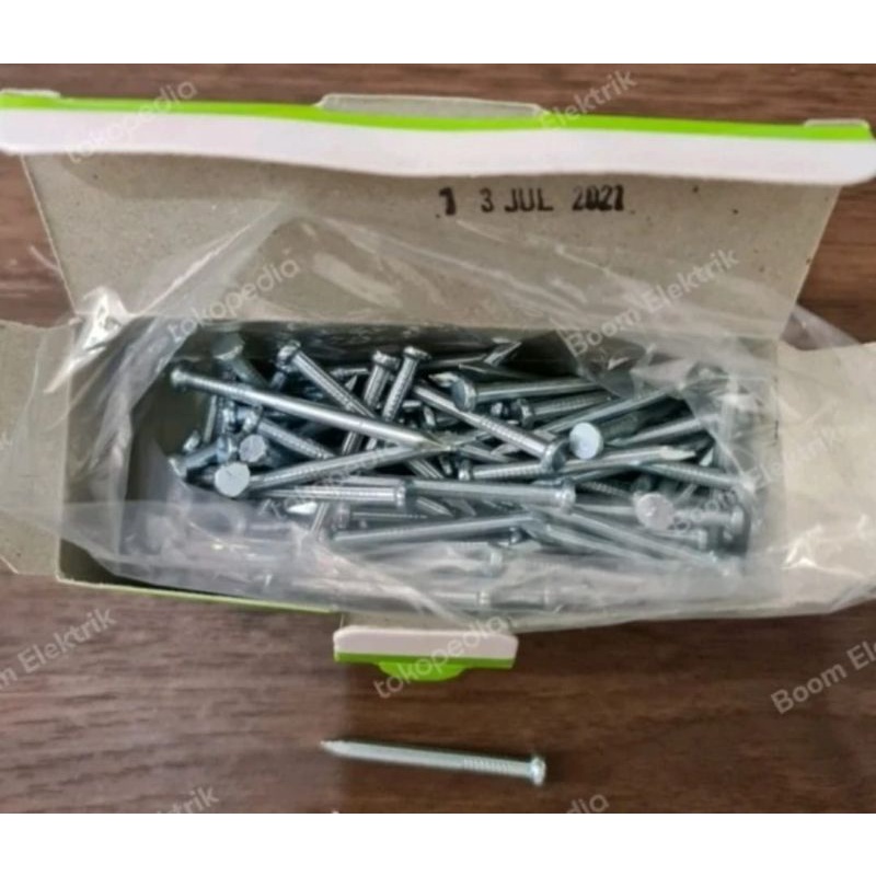 Jual Paku Beton Putih Matrix Ukuran 1 (2,5cm) 1, 5" (4 CM) 2" (5cm) | Shopee Indonesia