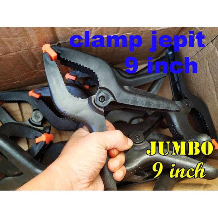 Jual Clamp Jepit Mini 9 inch klem Backgroud Tang Jepit Catok Klem ...