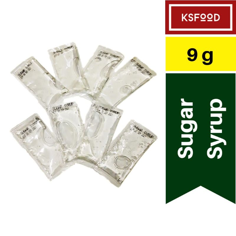 Jual KSFOOD Gula Cair / Sugar Syrup kemasan 9 gram (isi 500 sachet ...