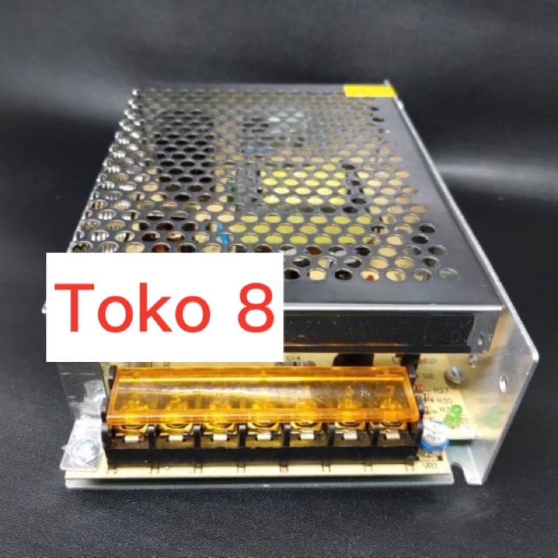 Jual TRAFO 10A/ ADAPTOR LED 12V 10 AMPERE POWER SUPPLY BUAT LED STRIP ...