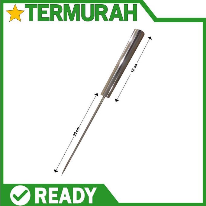 Jual pemecah es batu ice pick stainless steel obeng runcing tusukan ...