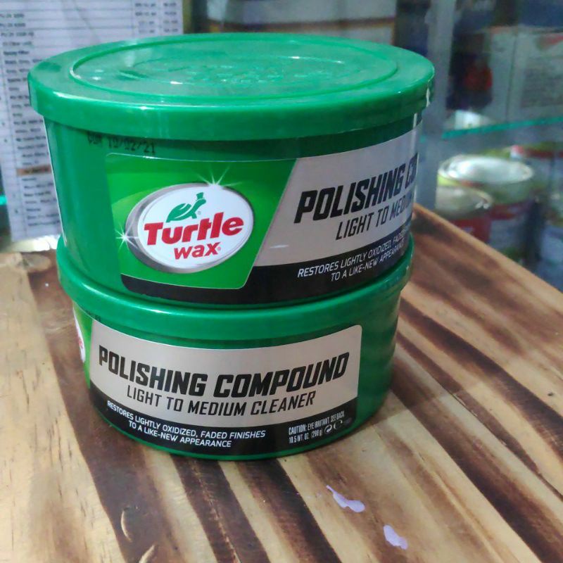 Jual TURTLE WAX POLISHING COMPOUND 298G | Shopee Indonesia