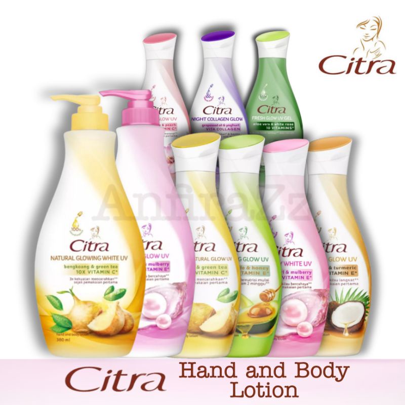 Jual Citra Hand & Body Lotion 230ml dan 380ml | Shopee Indonesia