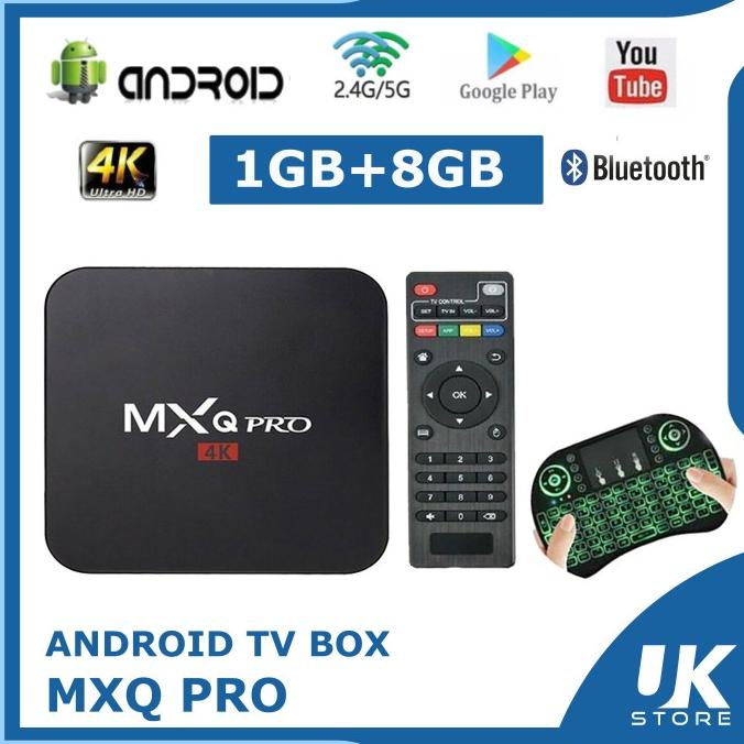 Jual Android TV Box Smart MXQ-4K PRO 1G / 8G SMART TV 4K | Shopee Indonesia