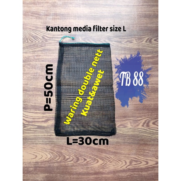 Jual Kantong jaring media biobaball,bio ring dan batu zeolit size L ...