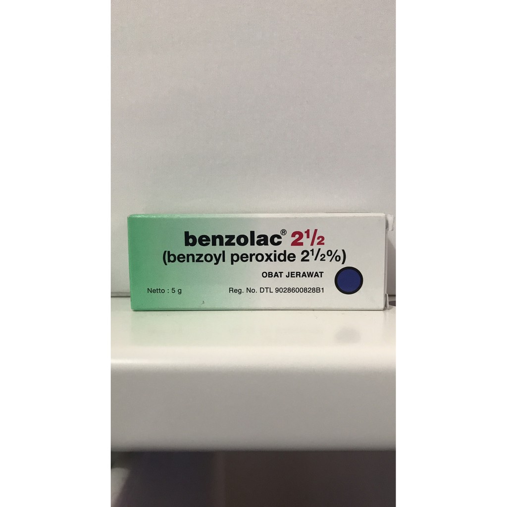 Jual Benzolac 2.5% (benzoyl peroxide 2.5%) | Shopee Indonesia