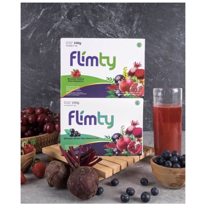 Jual Flimty 1 box 16 sachets Mangga/Raspberry/Blackcurrant | Shopee ...