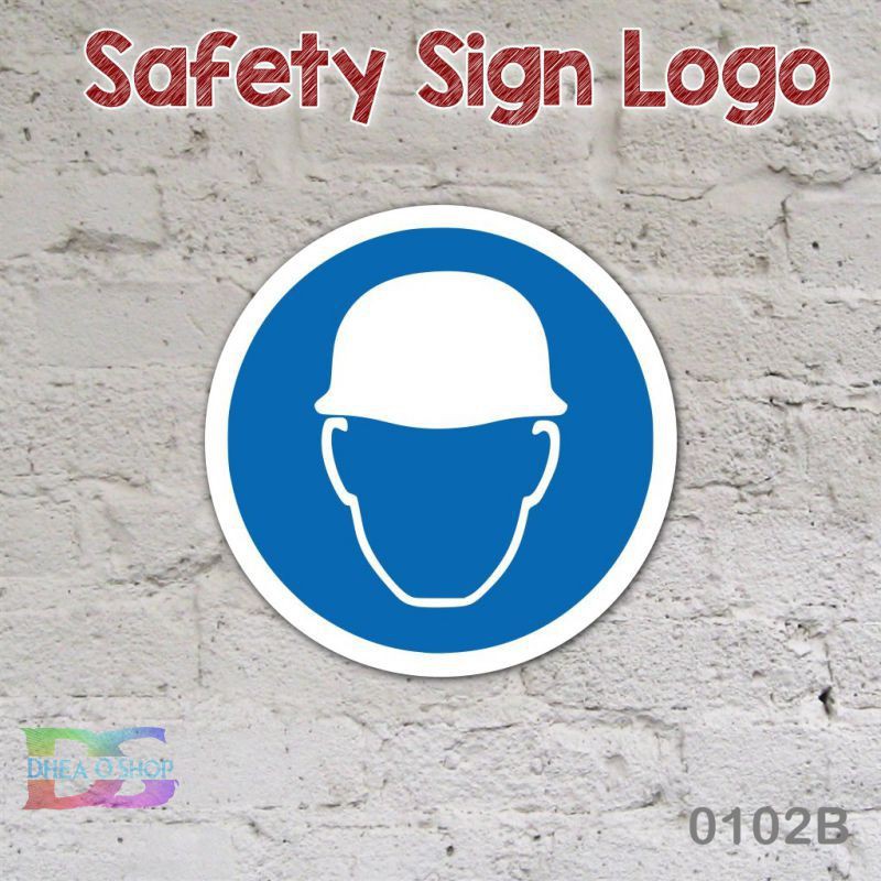 Jual Dheashop Logo Simbol Safety Sign Label Petunjuk K3 EESH - Gunakan ...