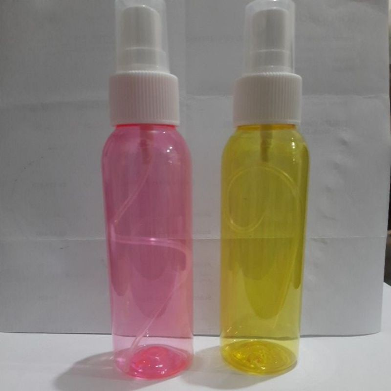 Jual Botol Spray Pink Kuning 100 ml Plus Beauty Water Air Kecantikan ...