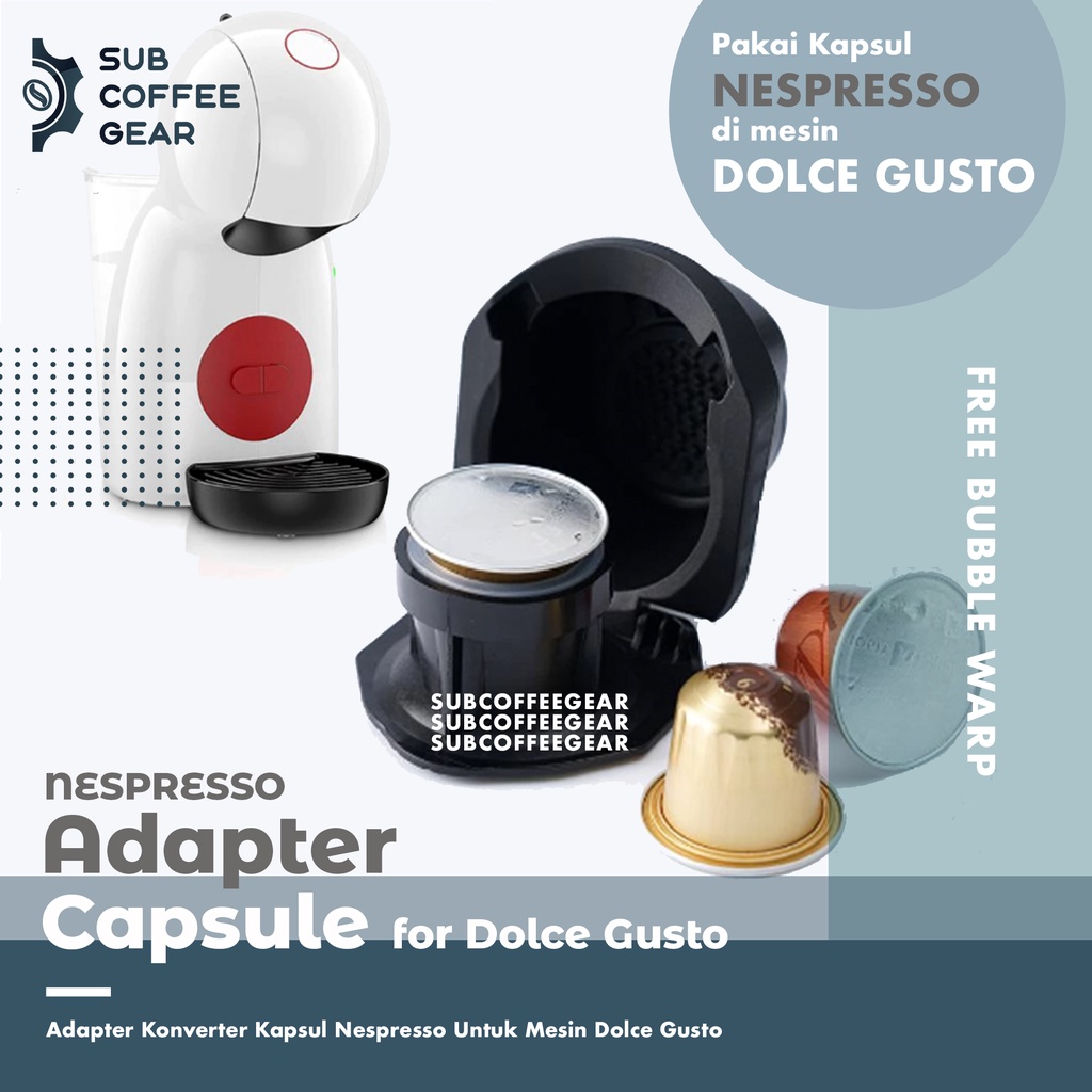 Jual ADAPTER KAPSUL KOPI NESPRESSO COFFEE CAPSULE ADAPTER FOR NESCAFE ...