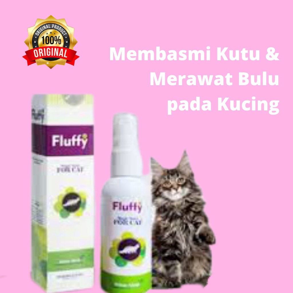 Jual OBAT KUTU KUCING FLUFFY CAT OBAT SCABIES JAMUR KUCING MELEBATKAN ...