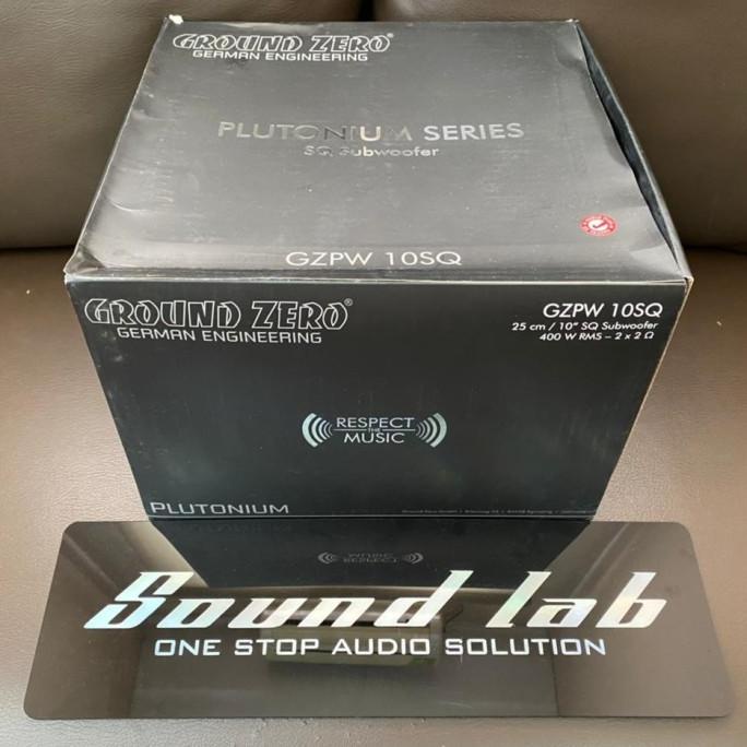 Jual Ground Zero Plutonium GZPW 10SQ Subwoofer | Shopee Indonesia