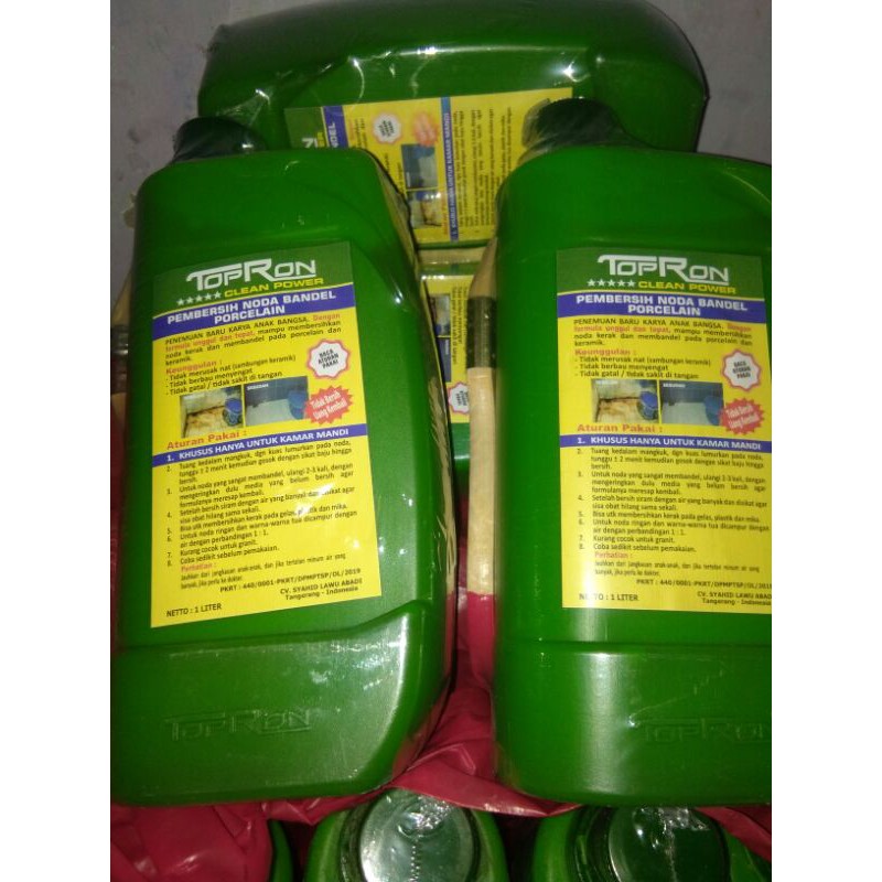 Jual TOPRON CLEAN POWER (BISA GO-SEND) ori 100% Pembasmi Kerak AMPUH by ...