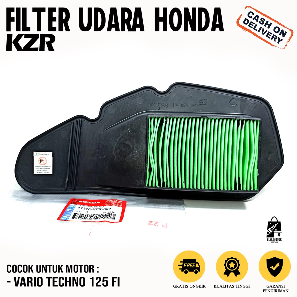 Jual Filter Udara Honda Vario 125 Fi / Saringan Udara Honda Vario 125 ...