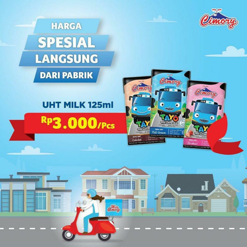 Jual cimory UHT milk 125ml | Shopee Indonesia