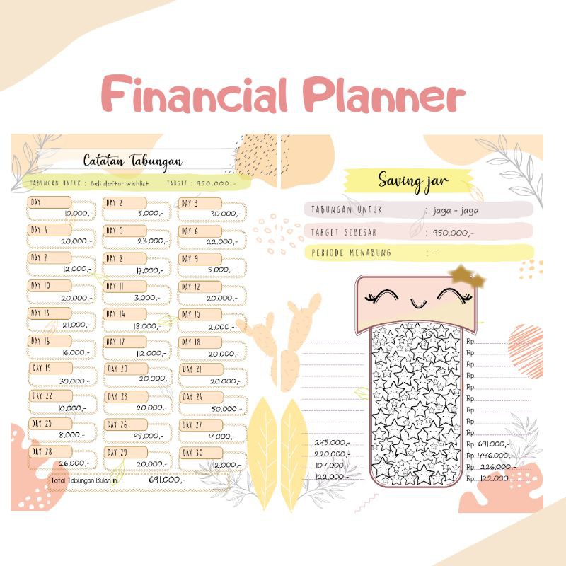 Jual UANG PLANNER FAMILY BUDGET PLANNER REFILL BINDER | Shopee Indonesia