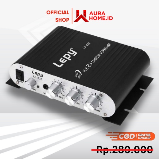 Jual Stereo Amplifier Treble Bass Booster / Ampli Amplifier Speaker ...