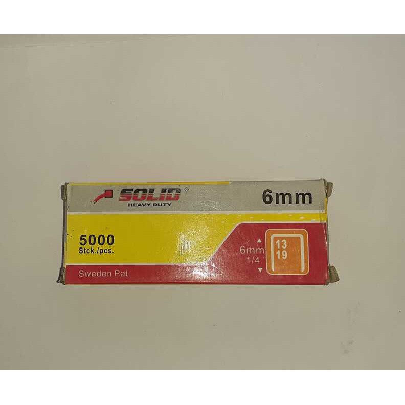 Jual SOLID Isi Gun Tacker 6mm | Shopee Indonesia