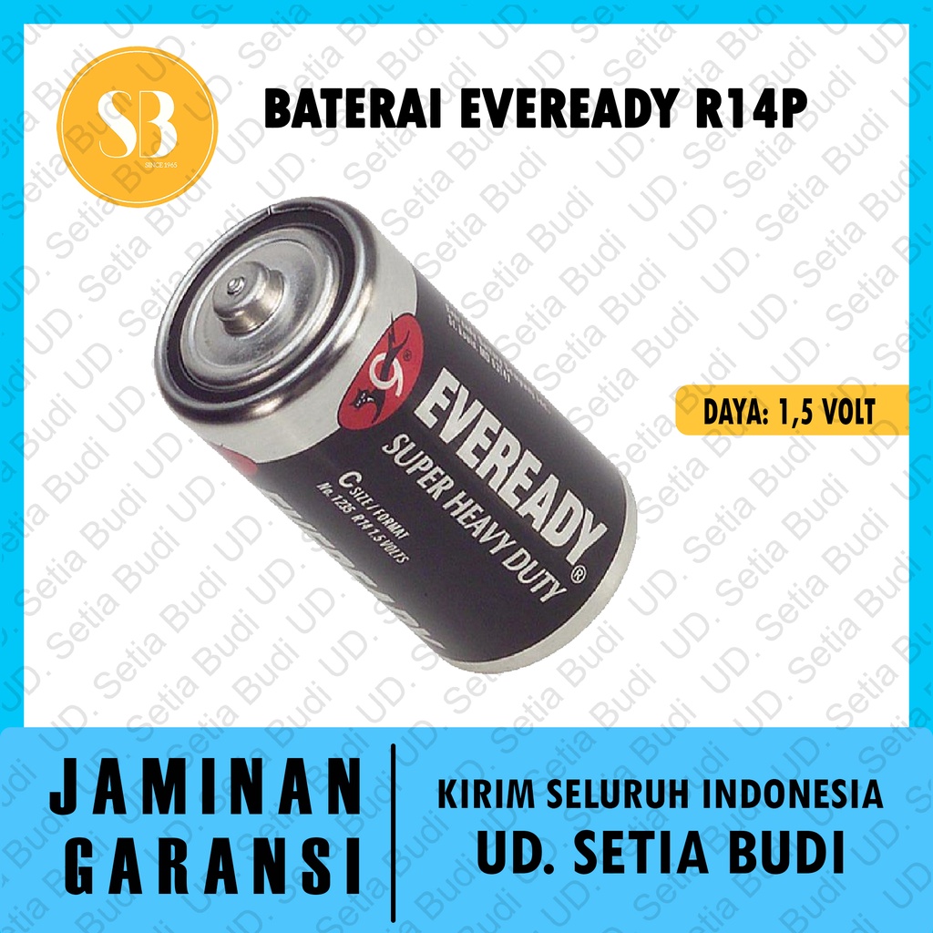 Jual Baterai Eveready R14 | Shopee Indonesia
