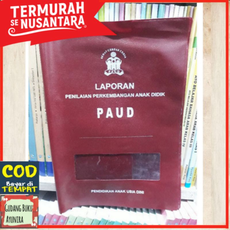 Jual sampul raport PAUD b5. 18,5 x 26 cm sampul raport Paud ukuran b5 ...