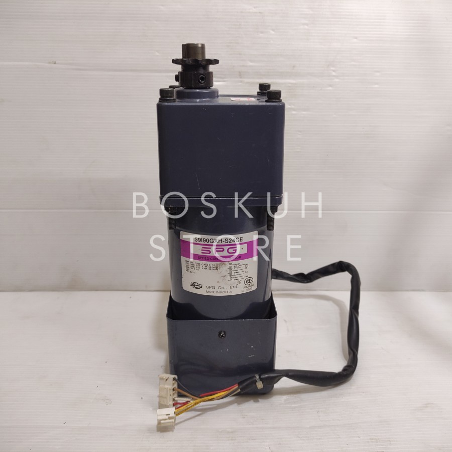 Jual Ac Motor Gearbox SPG 90W 1:90 220V 16 RPM | Shopee Indonesia