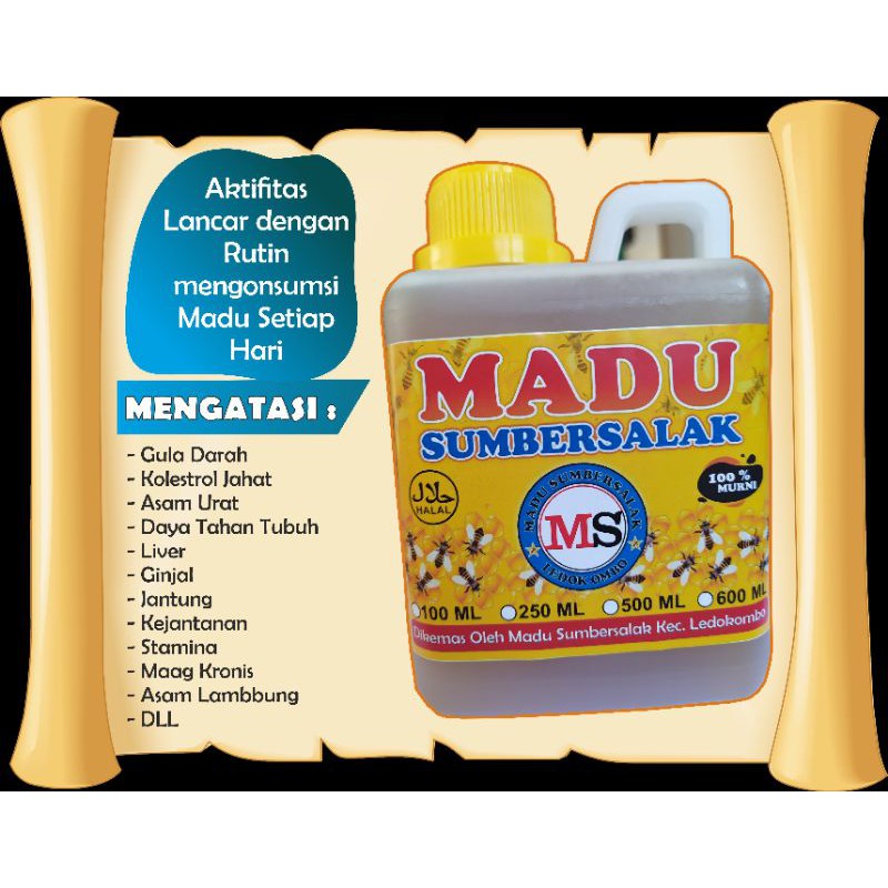 Jual Madu Apis Dorsata Gunung Raung 500 ML | Shopee Indonesia