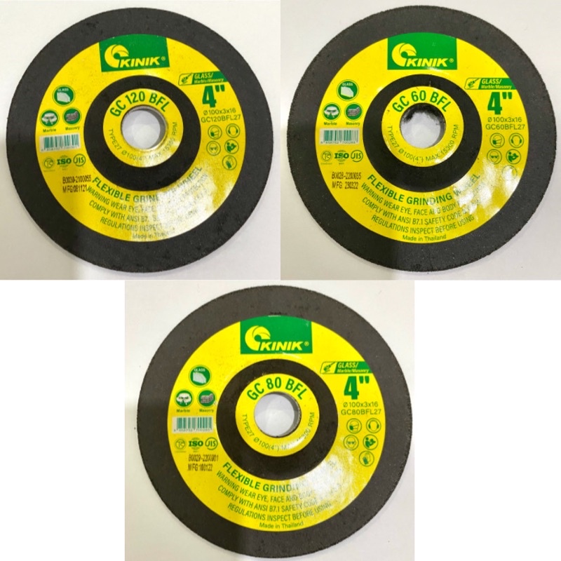 Jual Batu gc kinix no 60, 80, 100, 120 Batu gerinda flexible poles ...