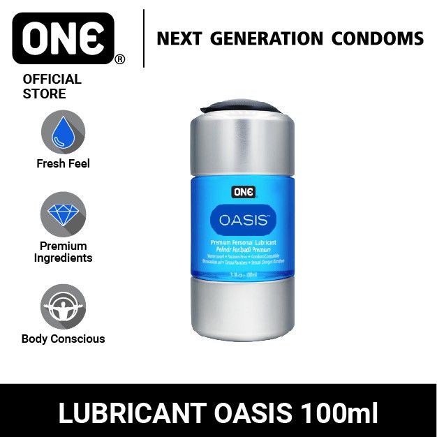 Jual ONE®️ Lubricant Oasis 100 mL - Pelumas / Pelicin Berbahan Air | Shopee Indonesia