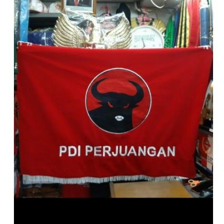 Jual BENDERA PATAKA PDI/ BENDERA PATAKA NASDEM/ BENDERA PATAKA GOLKAR ...