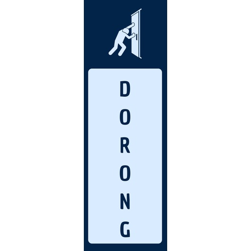 Jual STIKER SIGN LABEL PINTU STICKER DORONG TARIK PINTU | Shopee Indonesia