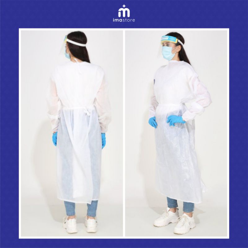 Jual Disposable Isolation Gown / Baju APD | Shopee Indonesia