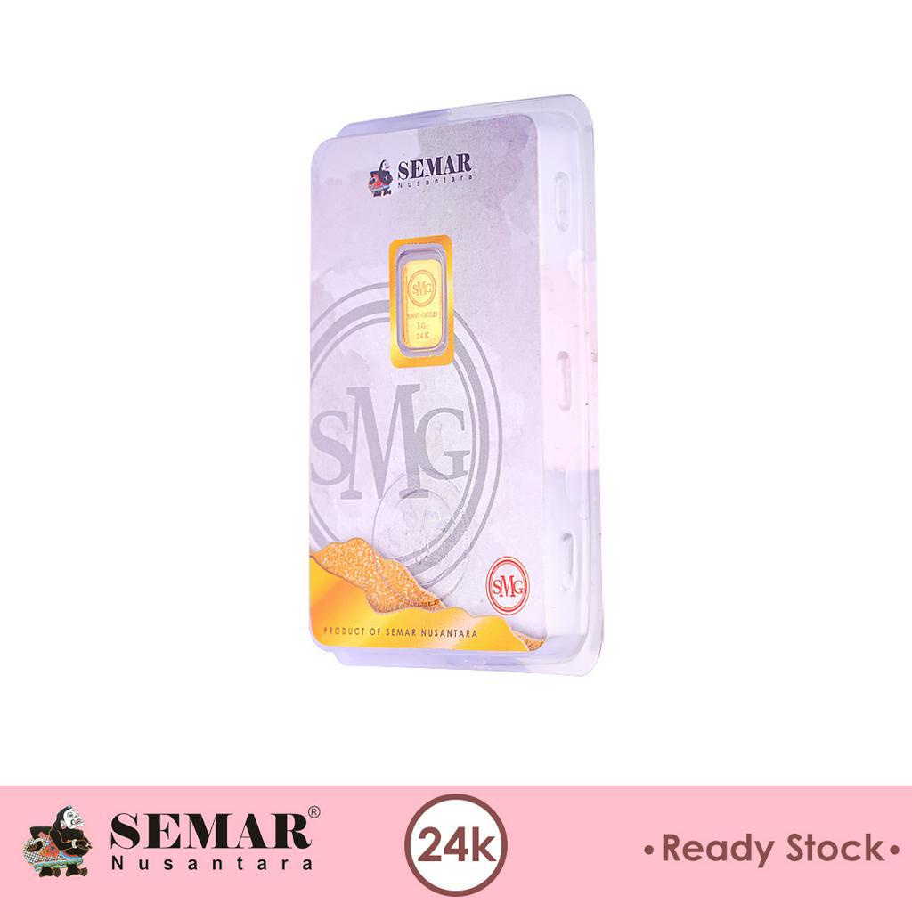 Jual Logam Mulia SMG Gold Press 1gram Emas Batangan Semar Nusantara ...