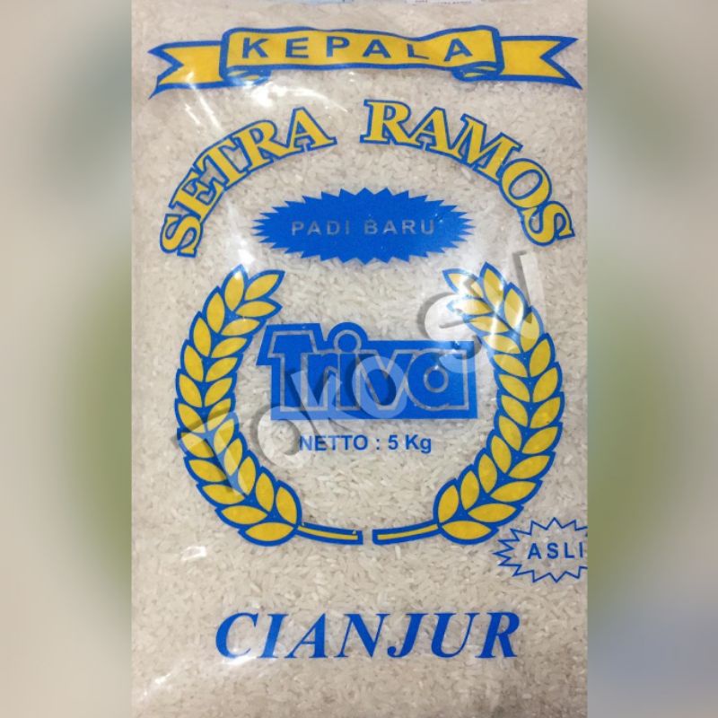 Jual Beras Setra Ramos 5kg (Instant, Sameday Only) | Shopee Indonesia