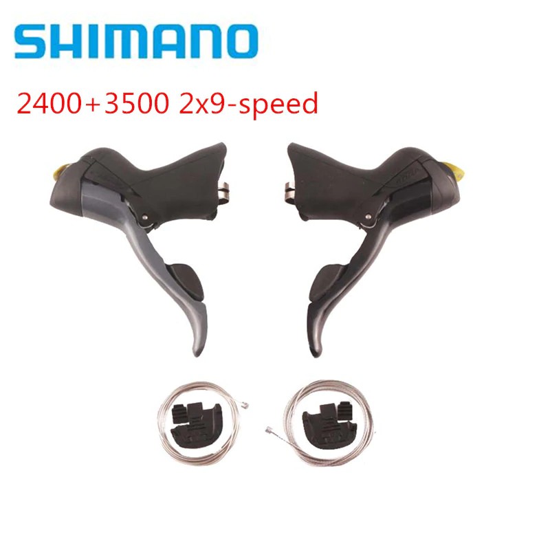 Jual Import Shimano Claris 2400 Sora 3500 STi 2x9 Speed STi-Road Left ...