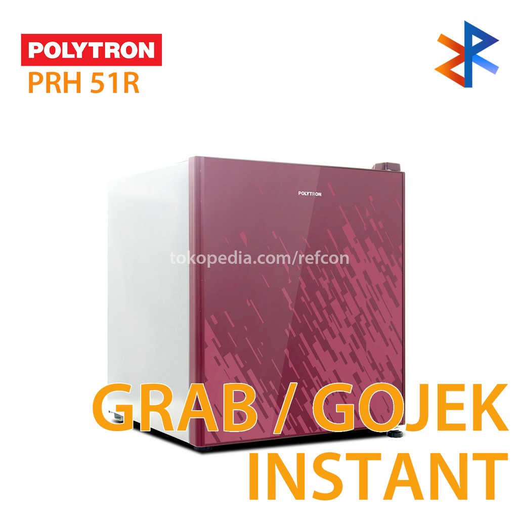 Jual Kulkas Mini Polytron PRH 51R / PRH 51 R | Shopee Indonesia