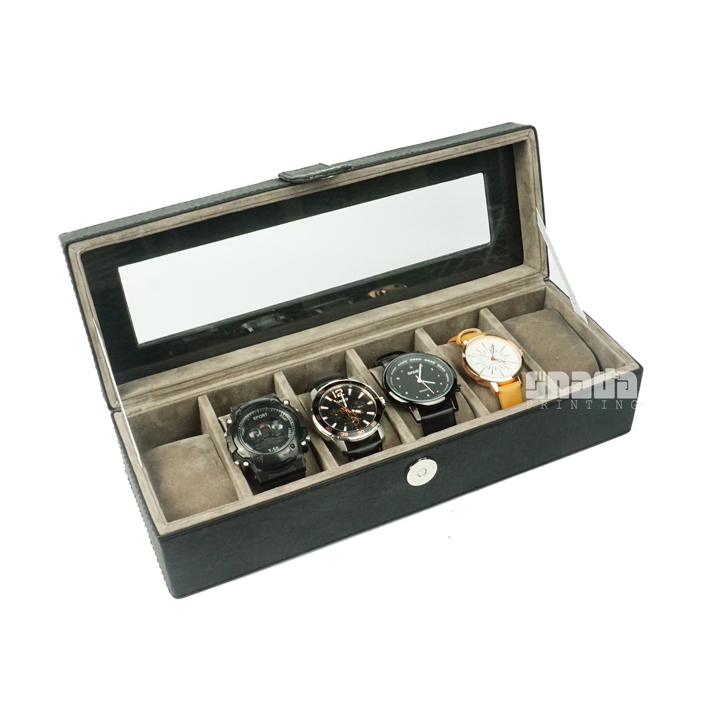 Jual KOTAK JAM TANGAN ISI 6 | TEMPAT JAM TANGAN | WATCHBOX | AKSESORIS ...