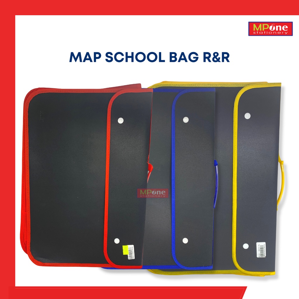 Jual Map School Bag Warna / Map School Bag List Warna / School Bag ...