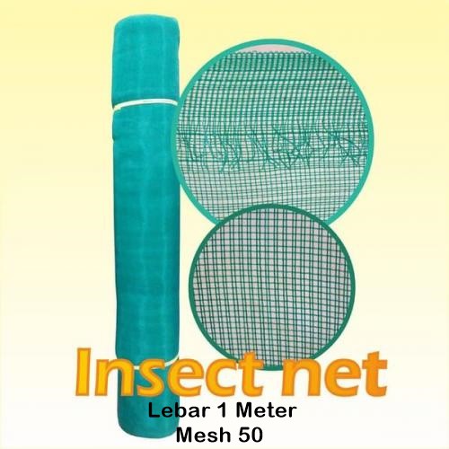 Jual Insect Net Screen Jaring Penghalang Serangga - Lebar 1m Mesh 50 ...